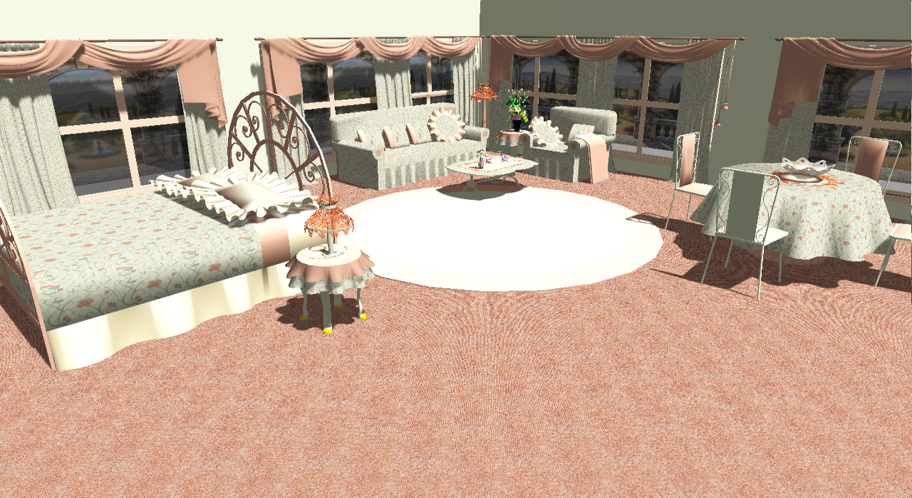 [MMD] Spring Bedroom DL by OniMau619 on DeviantArt