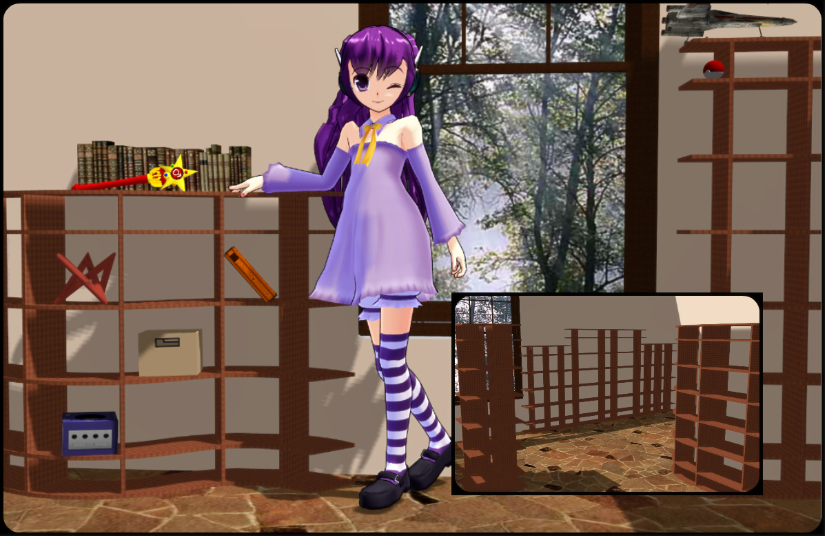 [MMD] Shelves/store Stage DL by OniMau619 on DeviantArt