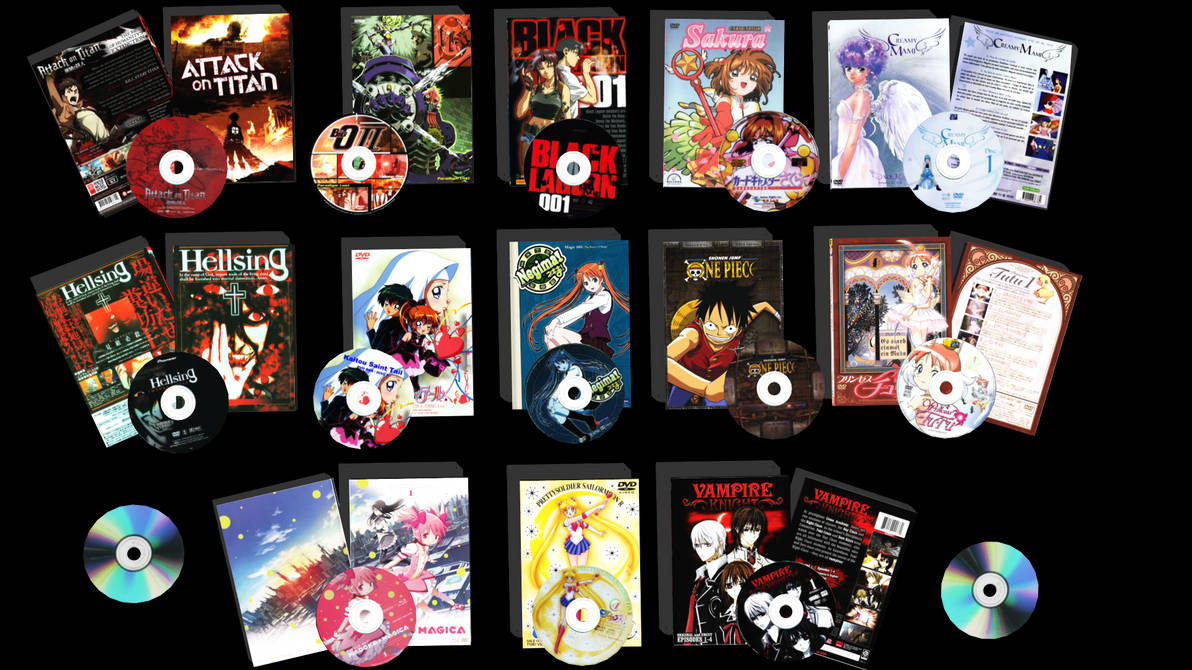 [MMD] Anime DVD Pack DL by OniMau619 on DeviantArt