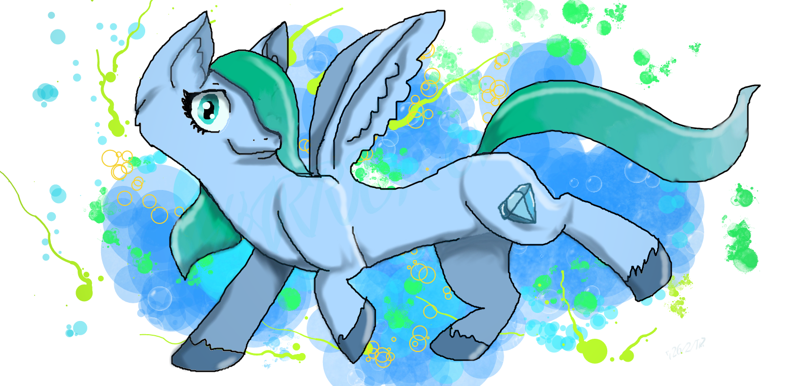 Blue Diamond-MLP OC by WarriorTproduction on DeviantArt