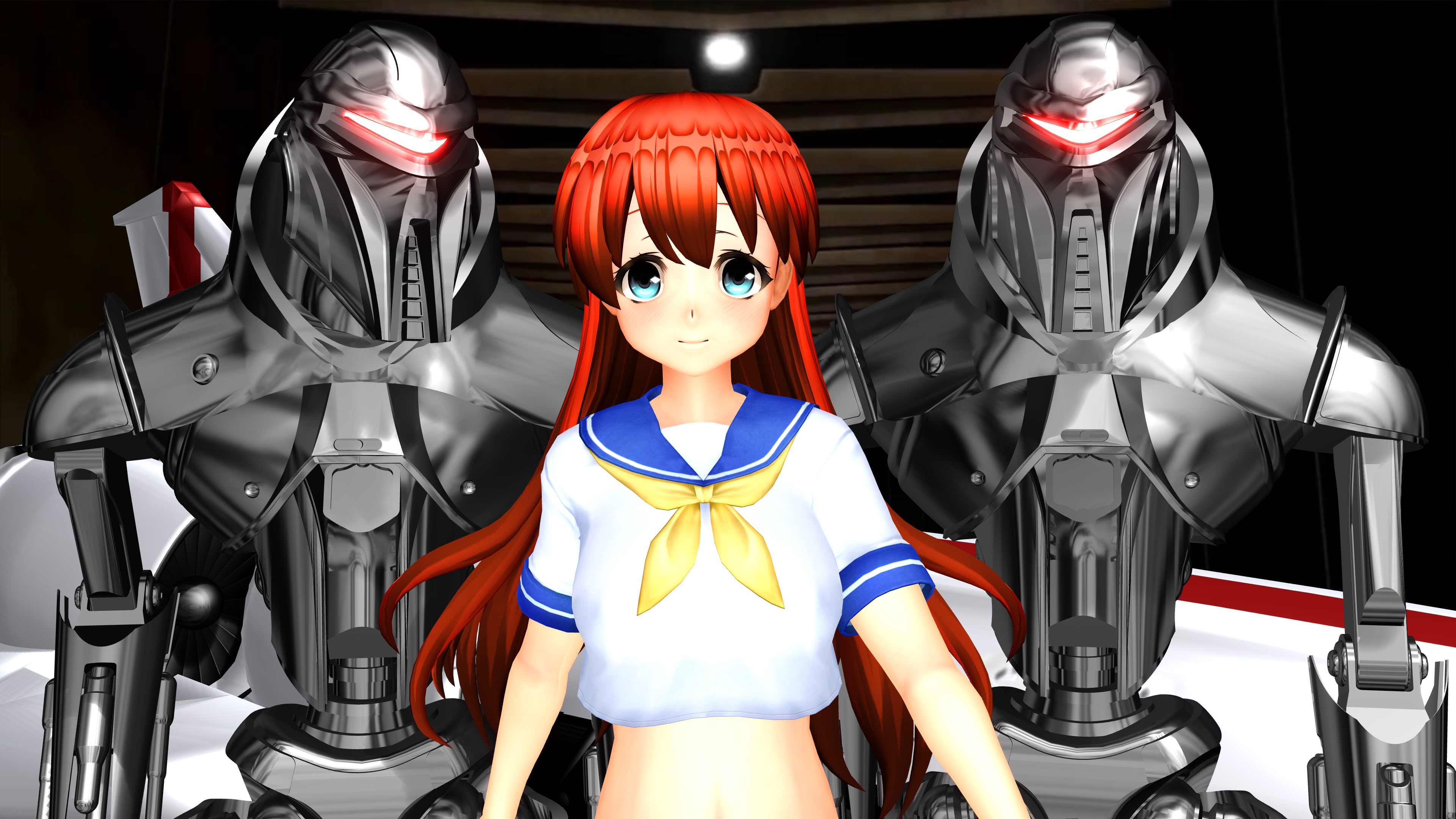 Ahiko in Cylon Troubles by Robbylee1968 on DeviantArt