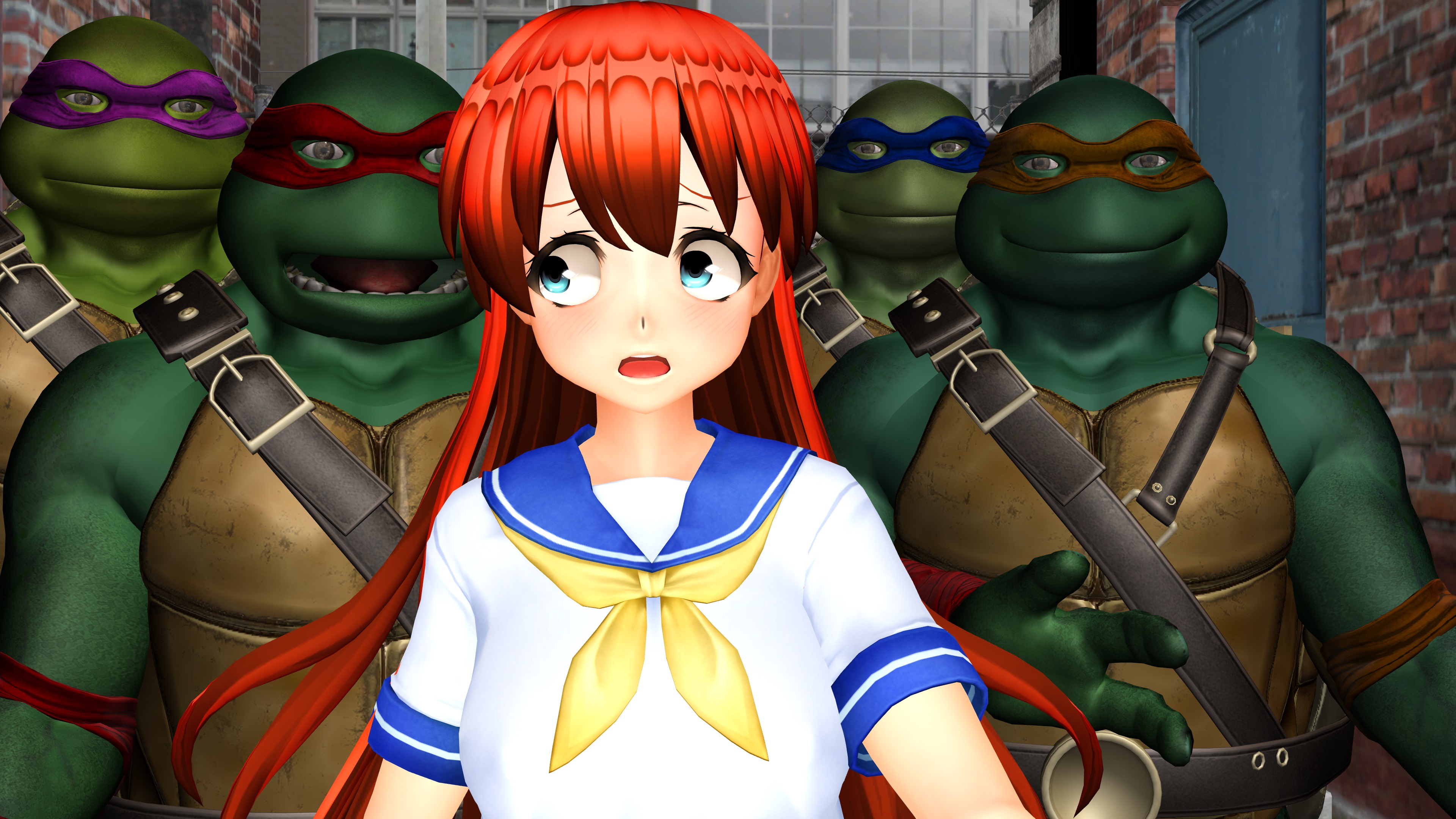 Ahiko in TMNT - We just want to talk to you. by Robbylee1968 on DeviantArt