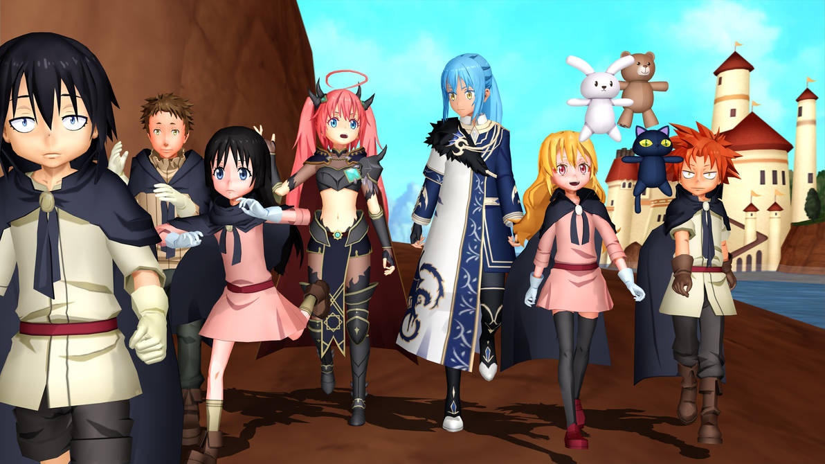 Rimuru and Milim in Tensura! by Robbylee1968 on DeviantArt