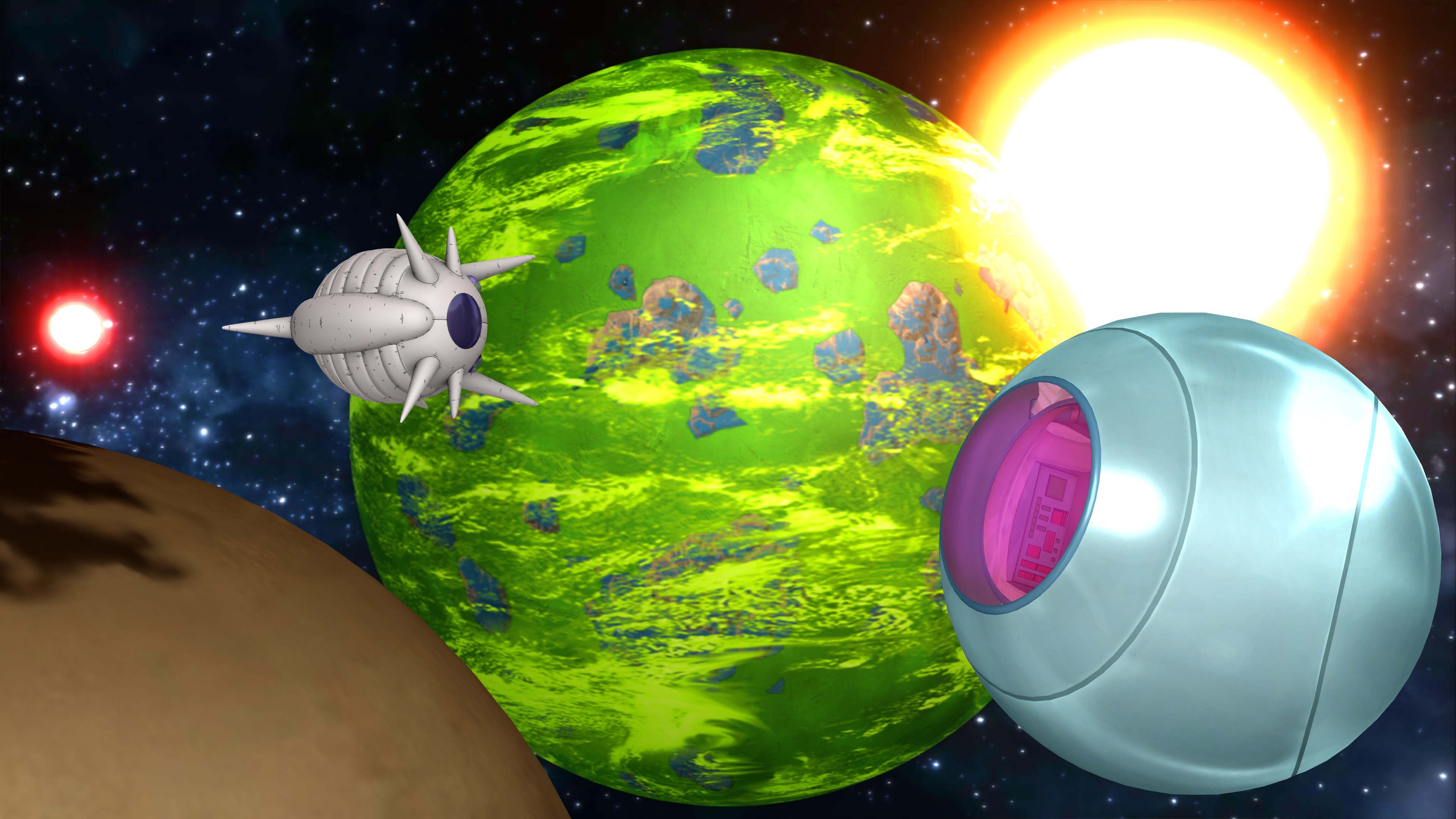 Race to Planet Namek! by Robbylee1968 on DeviantArt