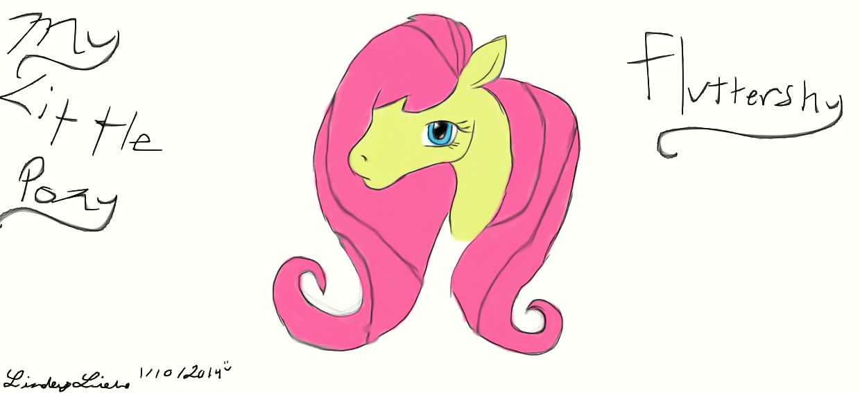 my own version of Fluttershy by Lizliebe on DeviantArt