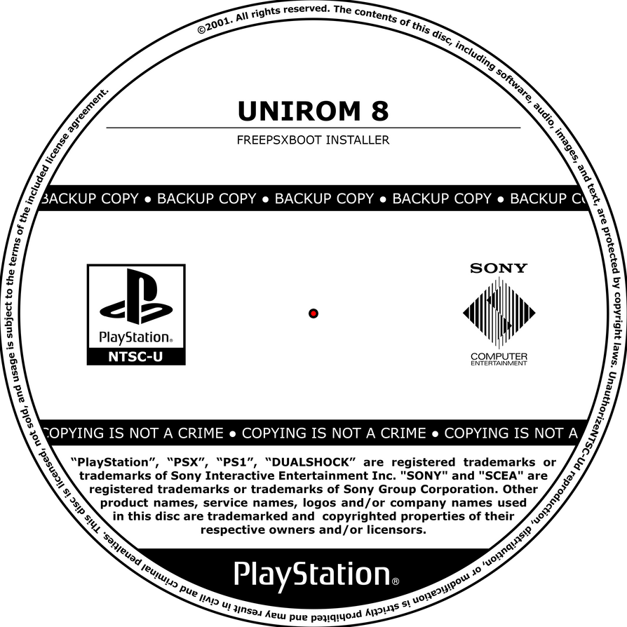 PSX Game Backup CD Label PSD Template by lucaslealdev on DeviantArt