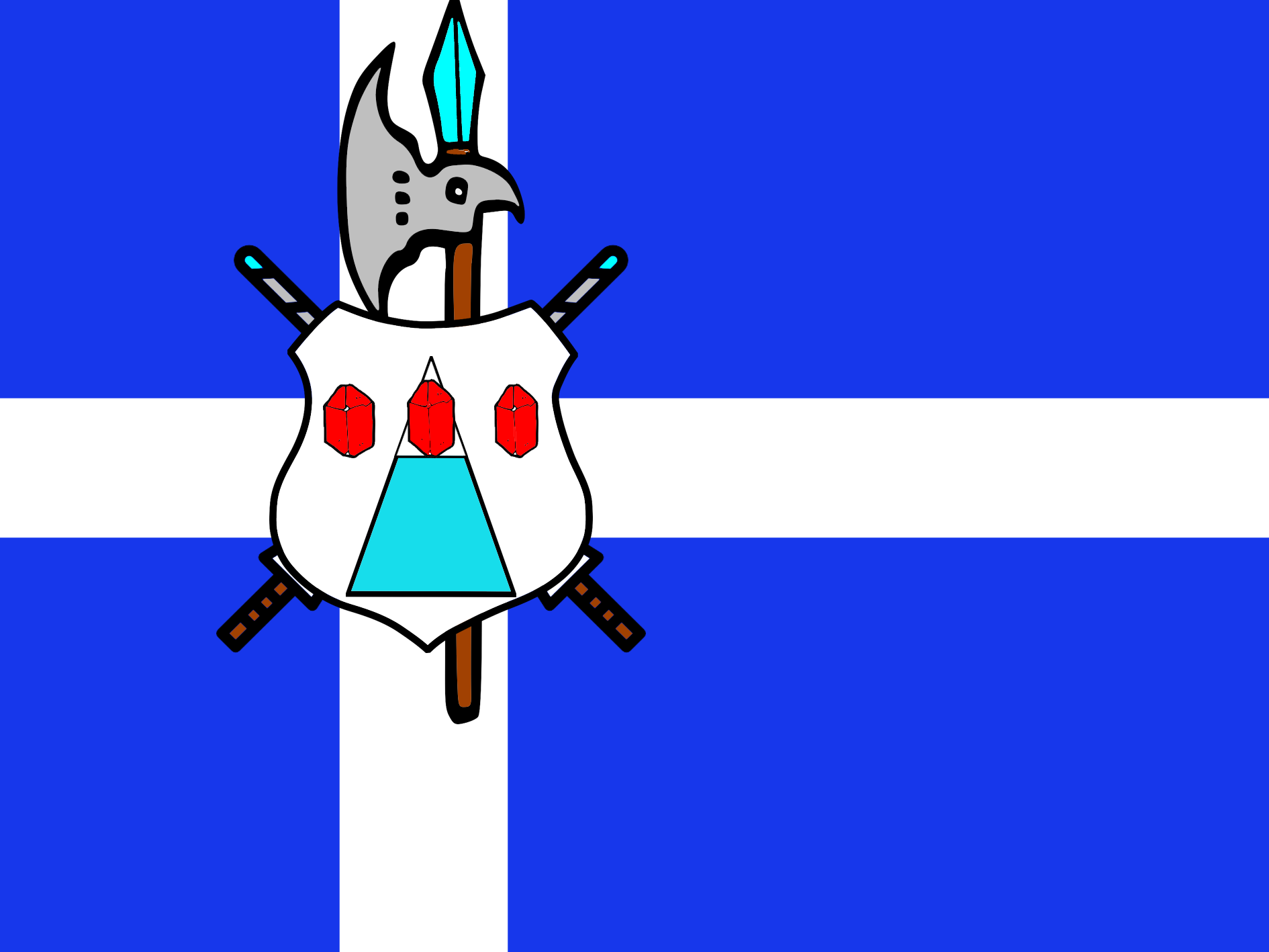 Flag Of The Ice Kingdom by greenhat0 on DeviantArt
