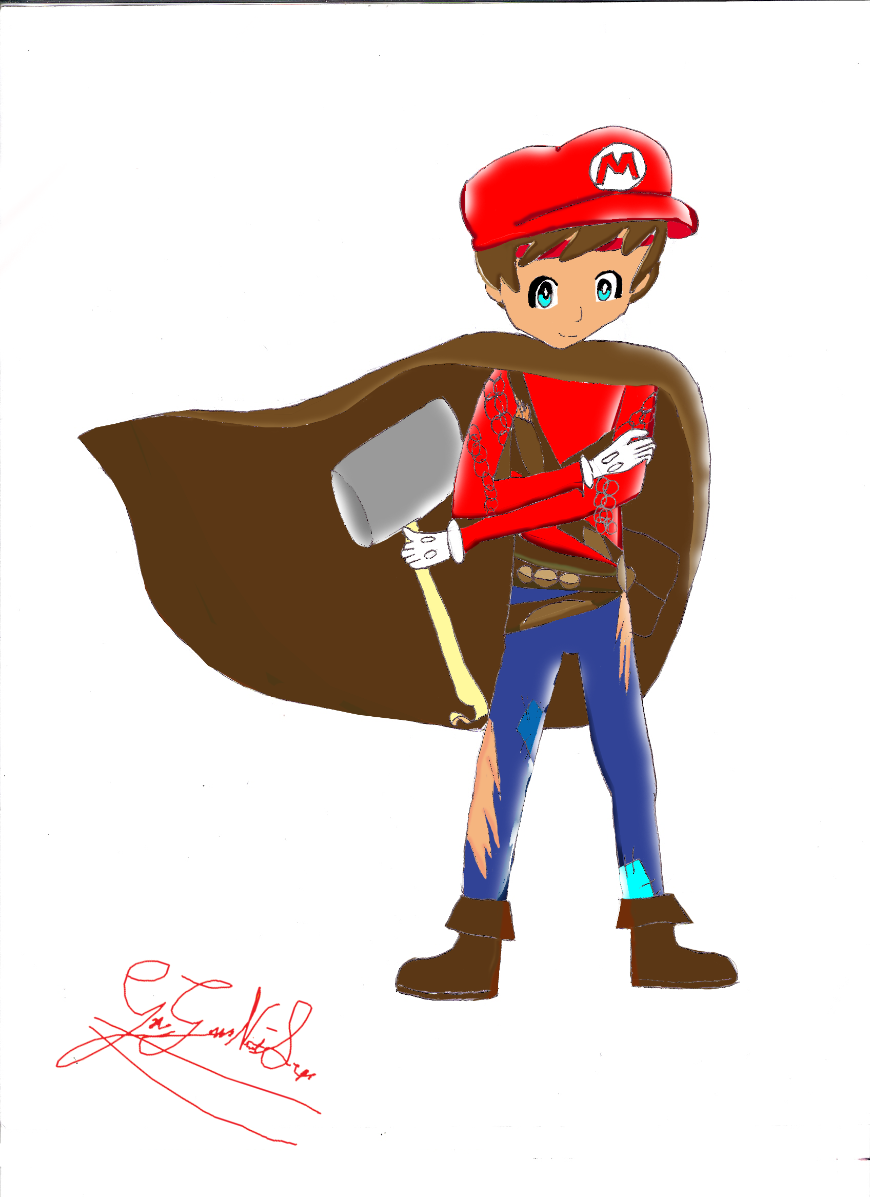 Mario Bounty hunter World ( Mario) by GamerGirlNinten-SEGA on DeviantArt