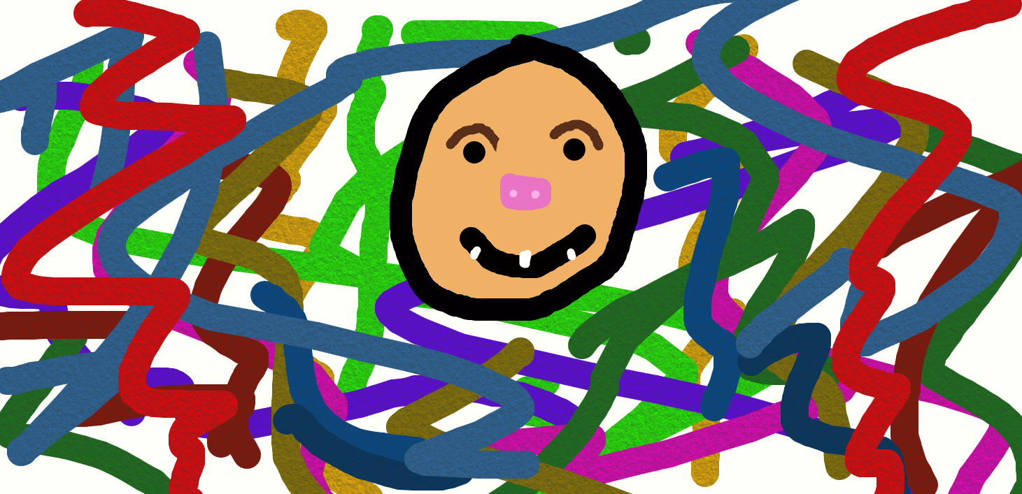 messy man by spjoes on DeviantArt