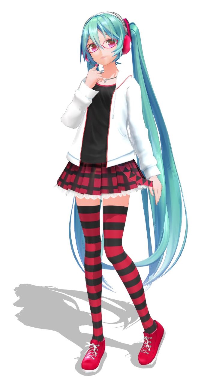 YYB Natural Miku by kanzusama on DeviantArt