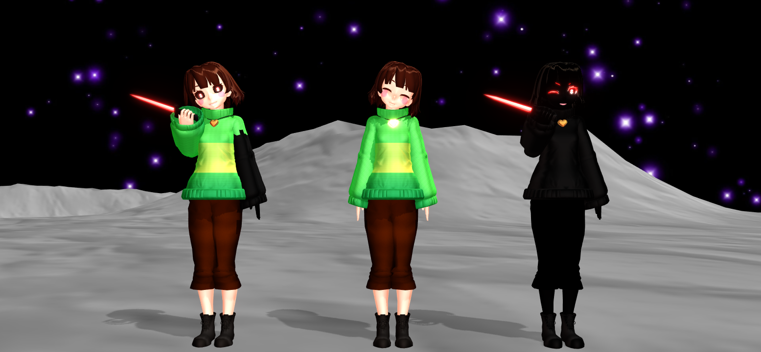 [MMD Glitchtale] Chara {DL!} by KiwiCreative24 on DeviantArt