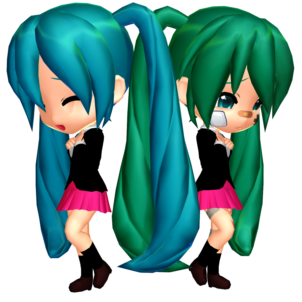 [MMD Vocaloid] Chibi Rolling Girl Miku {DL!} by KiwiCreative24 on ...