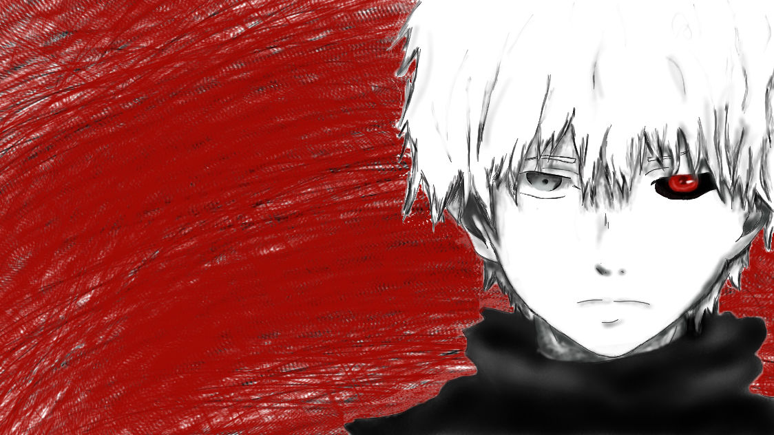 Kaneki colorful by elenaye25 on DeviantArt