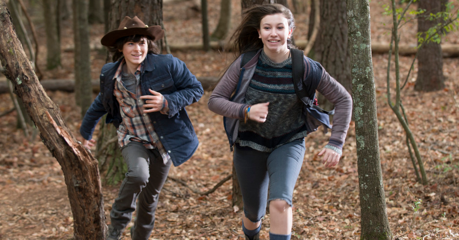 Carl And Enid, TWD by horseloverforever200 on DeviantArt