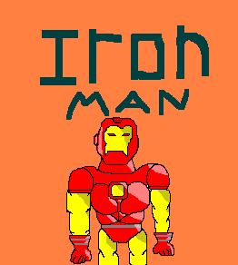 iron man sprite by fostrich on DeviantArt