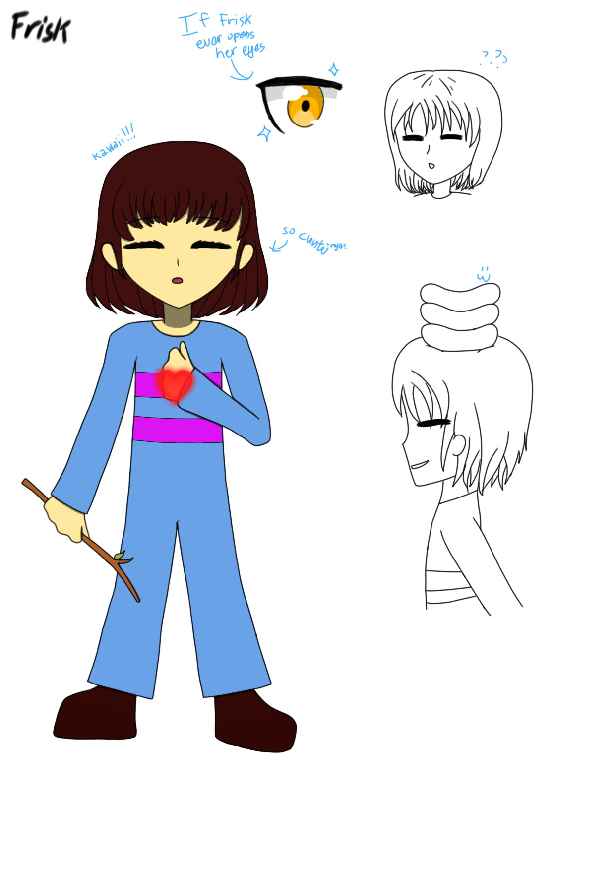 Frisk by LittleBecca11 on DeviantArt