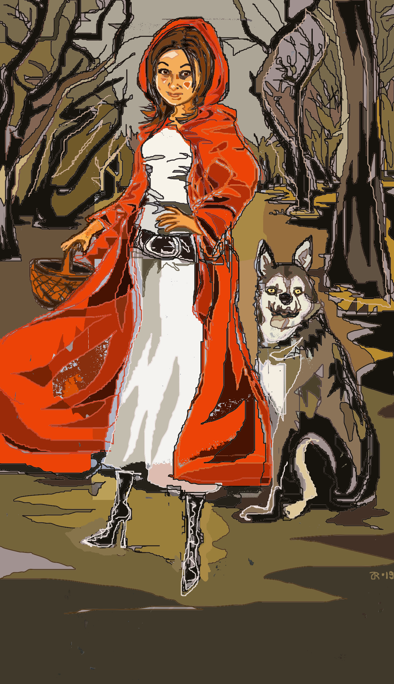Red Ridinghood by Fredkaluppke on DeviantArt