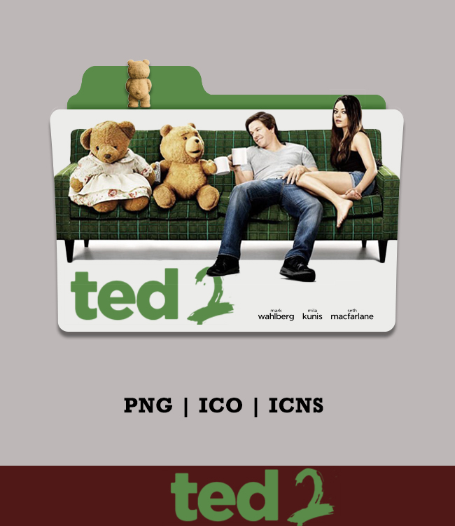 Ted 2 Folder Icon (2015) by Bl4CKSL4YER on DeviantArt