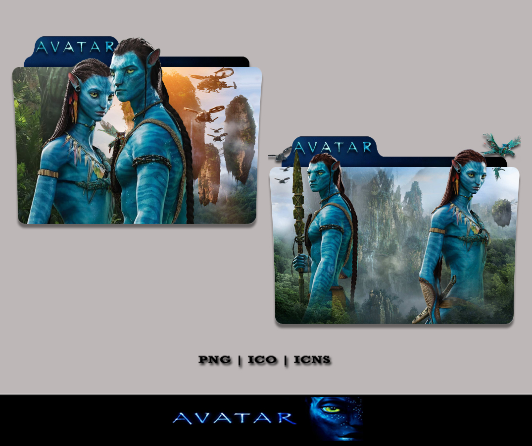 Avatar Folder Icon Collection by Bl4CKSL4YER on DeviantArt