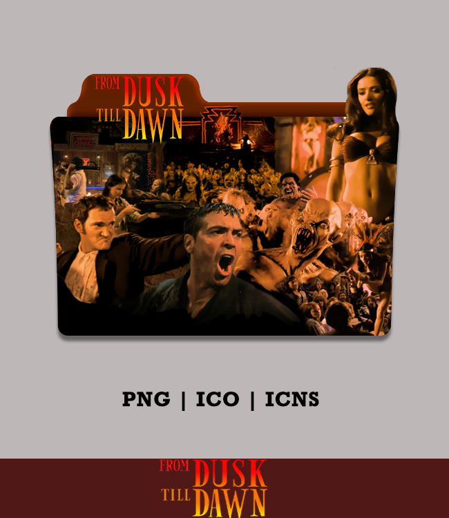 From Dusk Till Dawn Folder Icon by Bl4CKSL4YER on DeviantArt
