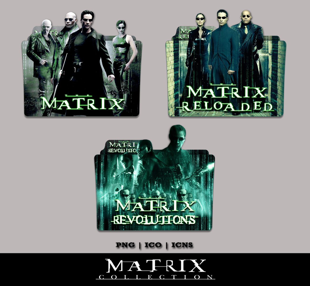 Matrix Collection Folder Icon Pack by Bl4CKSL4YER on DeviantArt