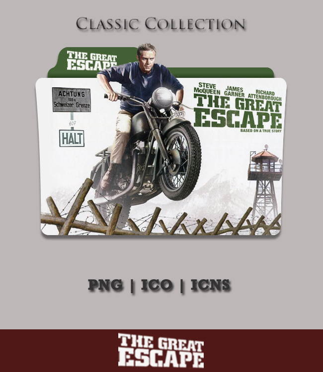 The Great Escape Folder Icon - Classic Collection by Bl4CKSL4YER on ...