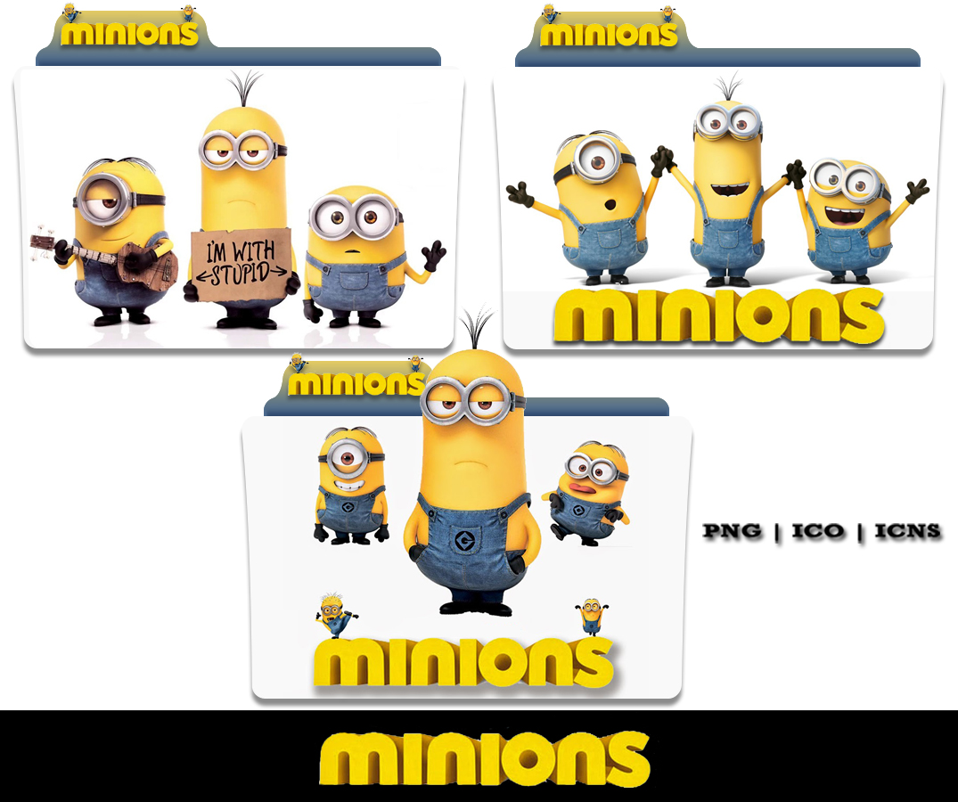 Minions Folder Icon (2015) by Bl4CKSL4YER on DeviantArt