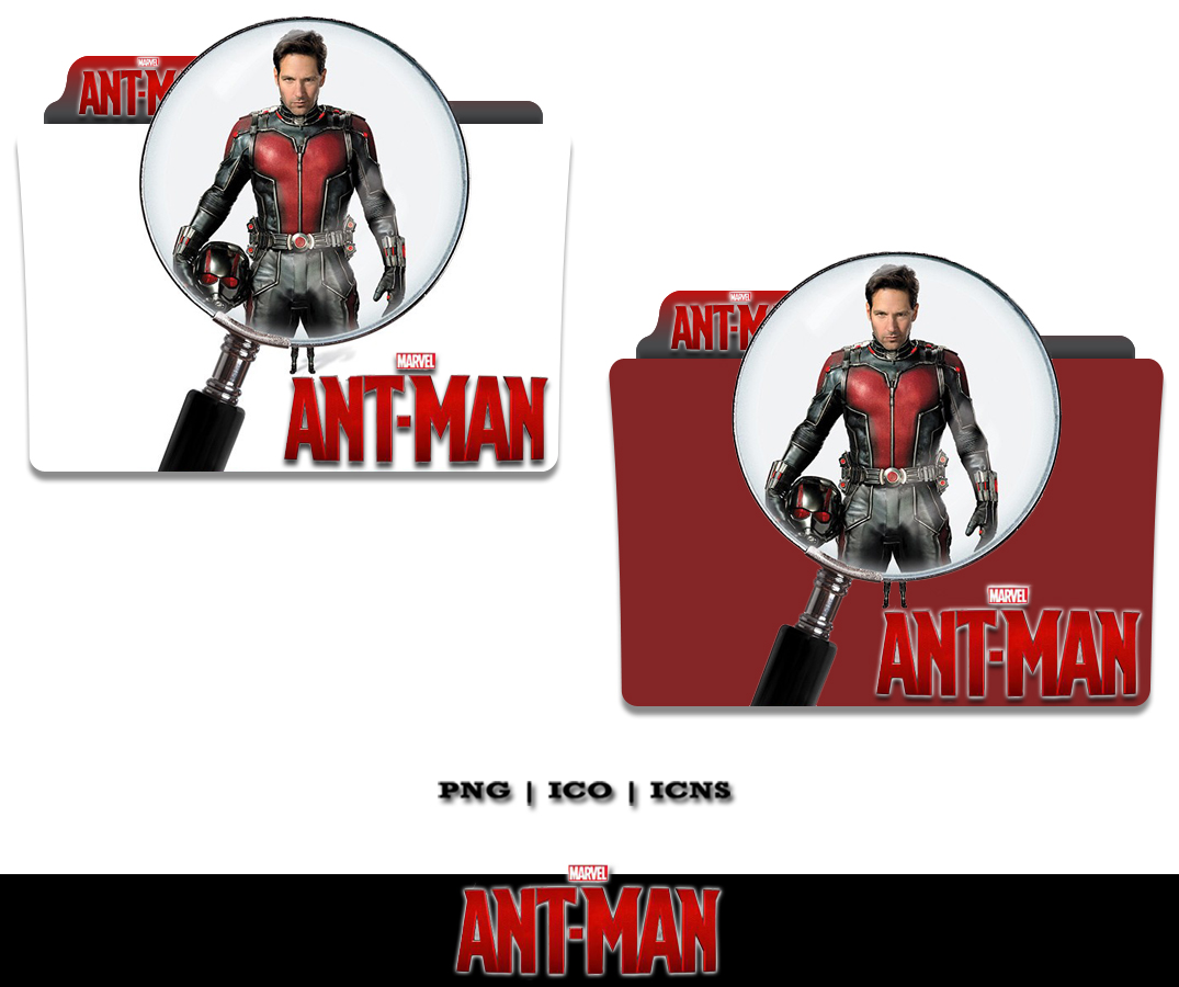 Antman Folder Icon (2015) by Bl4CKSL4YER on DeviantArt