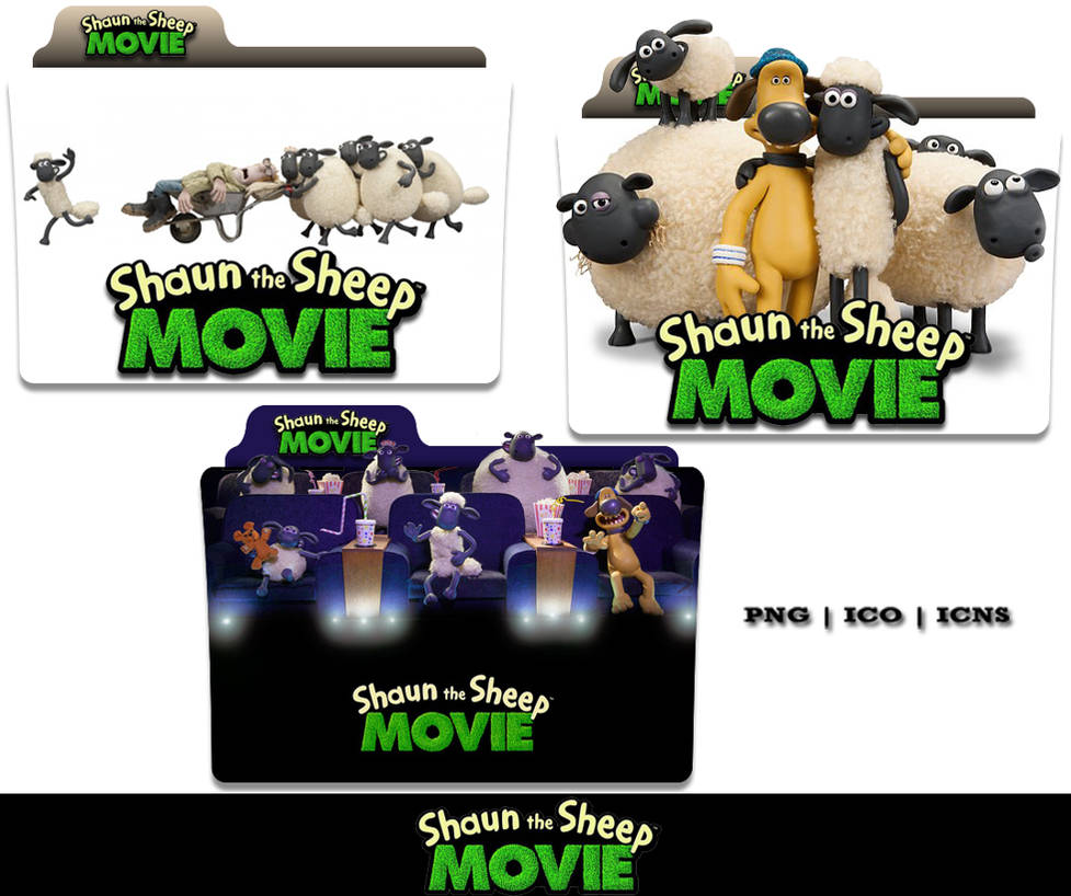 Shaun the Sheep Folder Icon (2015) by Bl4CKSL4YER on DeviantArt
