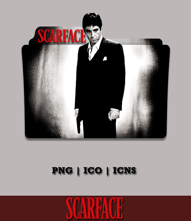 Scarface Folder Icon by Bl4CKSL4YER on DeviantArt