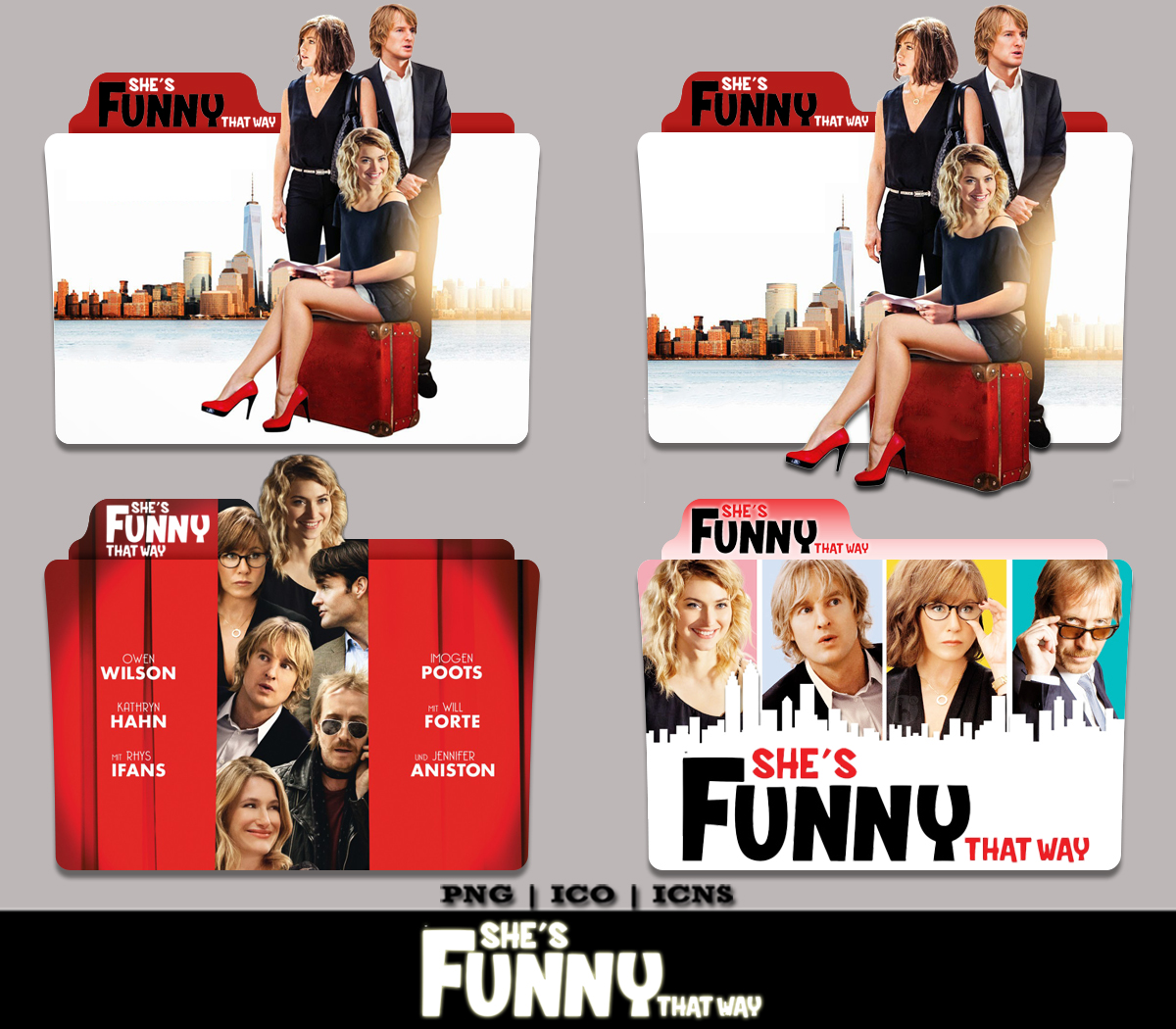 She's Funny That Way Folder Icon (2015) by Bl4CKSL4YER on DeviantArt