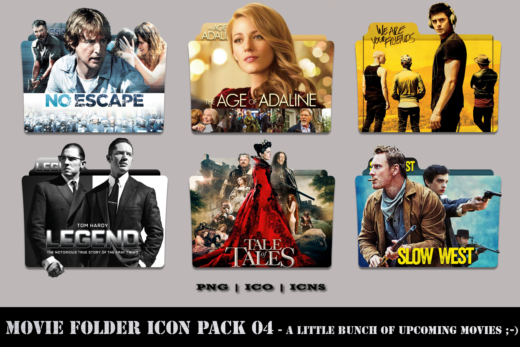 Movie Collection Folder Icon Pack By Bl4CKSL4YER On, 41% OFF