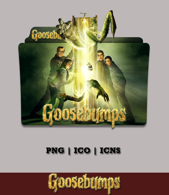 Goosebumps Folder Icon v2 (2015) by Bl4CKSL4YER on DeviantArt