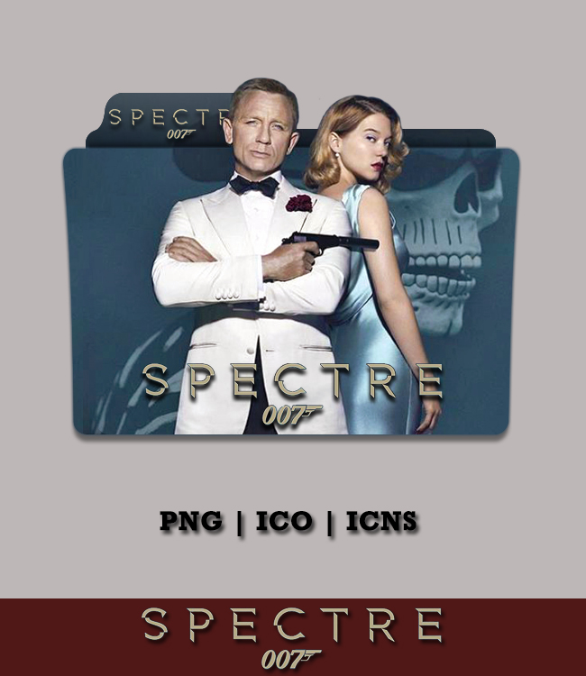 James Bond Spectre v3 Folder Icon (2015) by Bl4CKSL4YER on DeviantArt