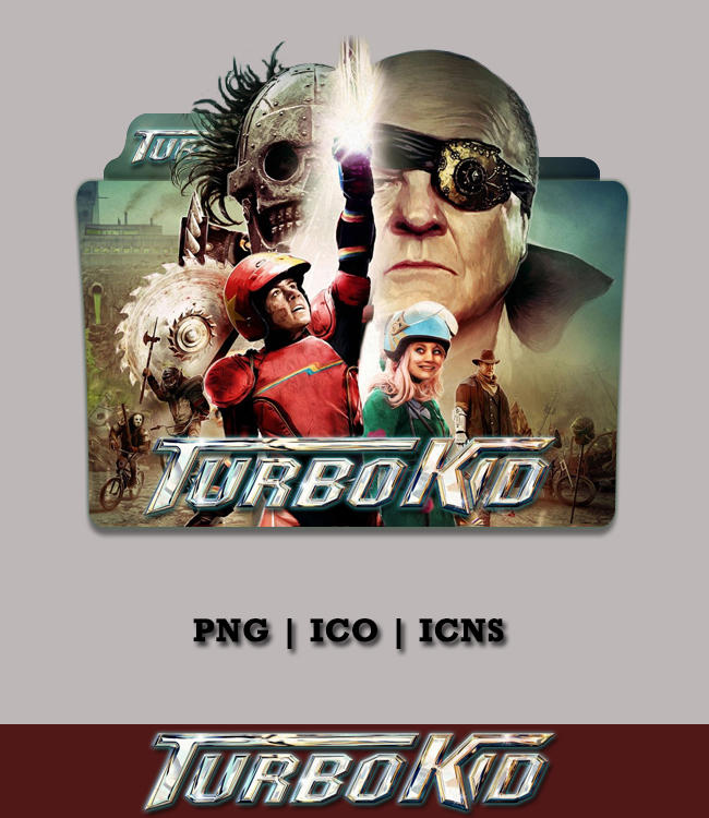 Turbo Kid Folder Icon [REQUEST] by Bl4CKSL4YER on DeviantArt