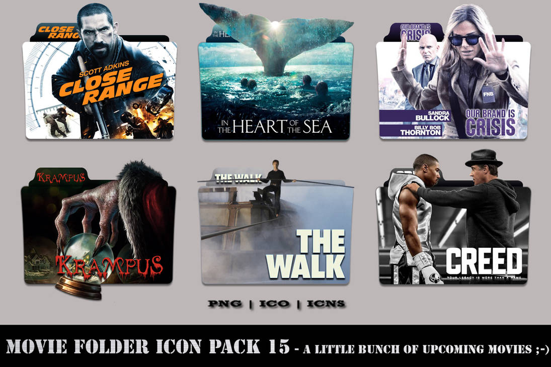 Movie Folder Icon Pack 15 (2015) by Bl4CKSL4YER on DeviantArt