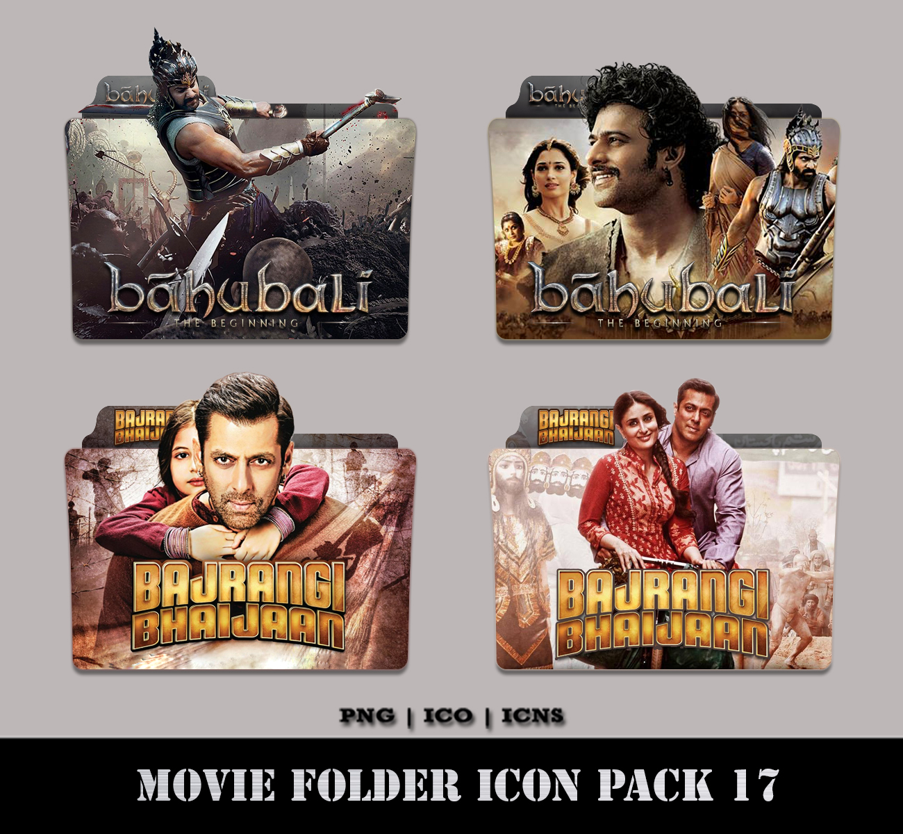 Movie Folder Icon Pack 17 [REQUEST] by Bl4CKSL4YER on DeviantArt