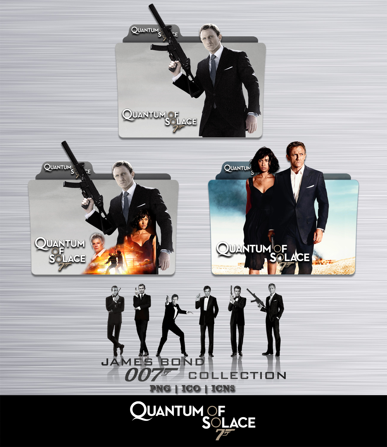 James Bond - Quantum of Solace Folder Icon Pack by Bl4CKSL4YER on ...