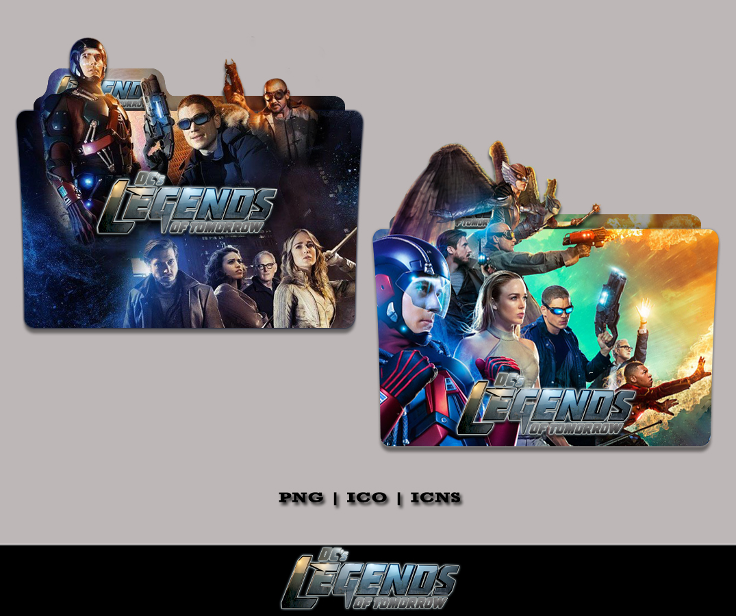 Dc's Legends of Tomorrow Folder Icon Pack by Bl4CKSL4YER on DeviantArt