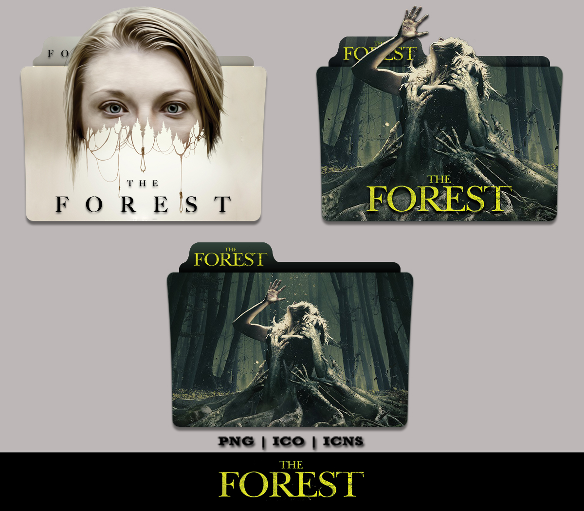 The Forest (2016) Folder Icon Pack by Bl4CKSL4YER on DeviantArt