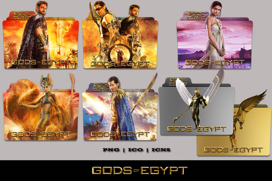 Gods of Egypt (2016) Folder Icon Pack by Bl4CKSL4YER on DeviantArt