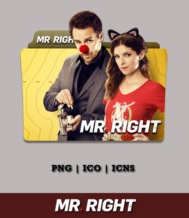 Mr. Right (2016) Folder Icon by Bl4CKSL4YER on DeviantArt