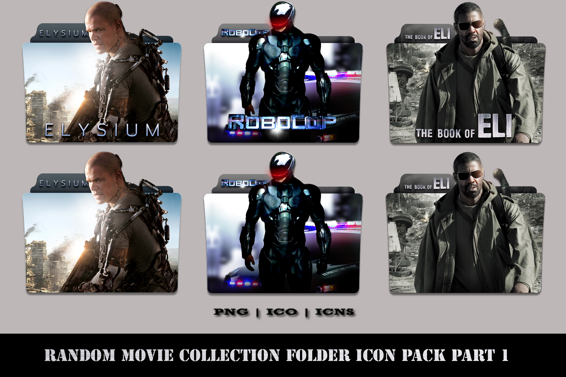 Random Movie Collection Folder Icon Pack Part 1 by Bl4CKSL4YER on DeviantArt