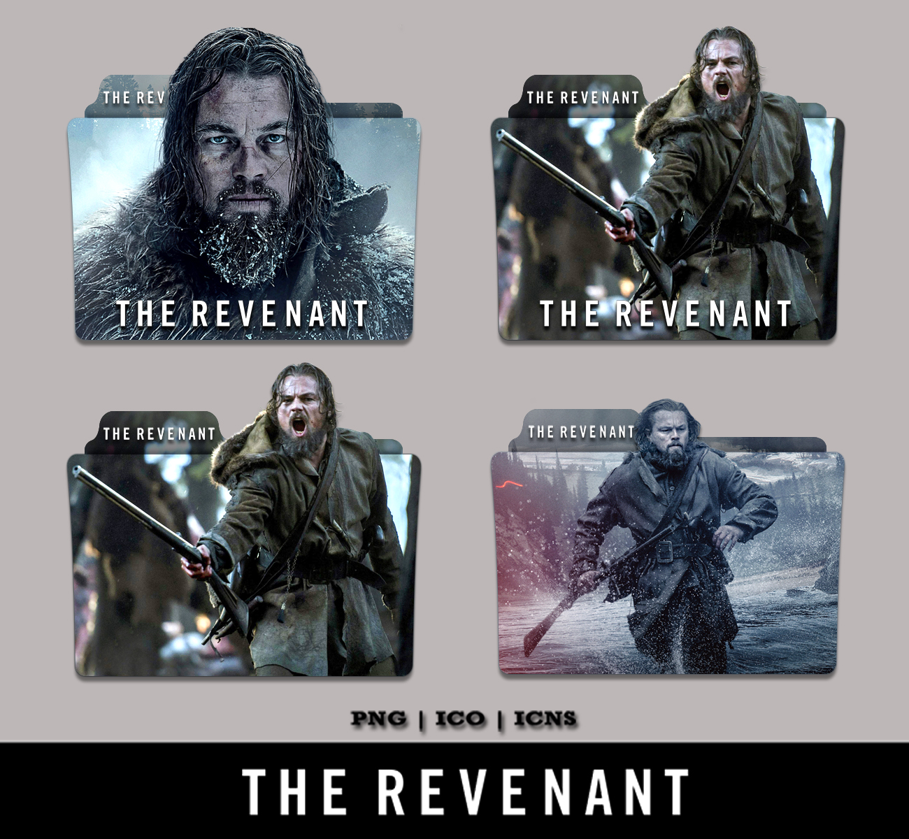 The Revenant (2015) Folder Icon Pack v 2 by Bl4CKSL4YER on DeviantArt