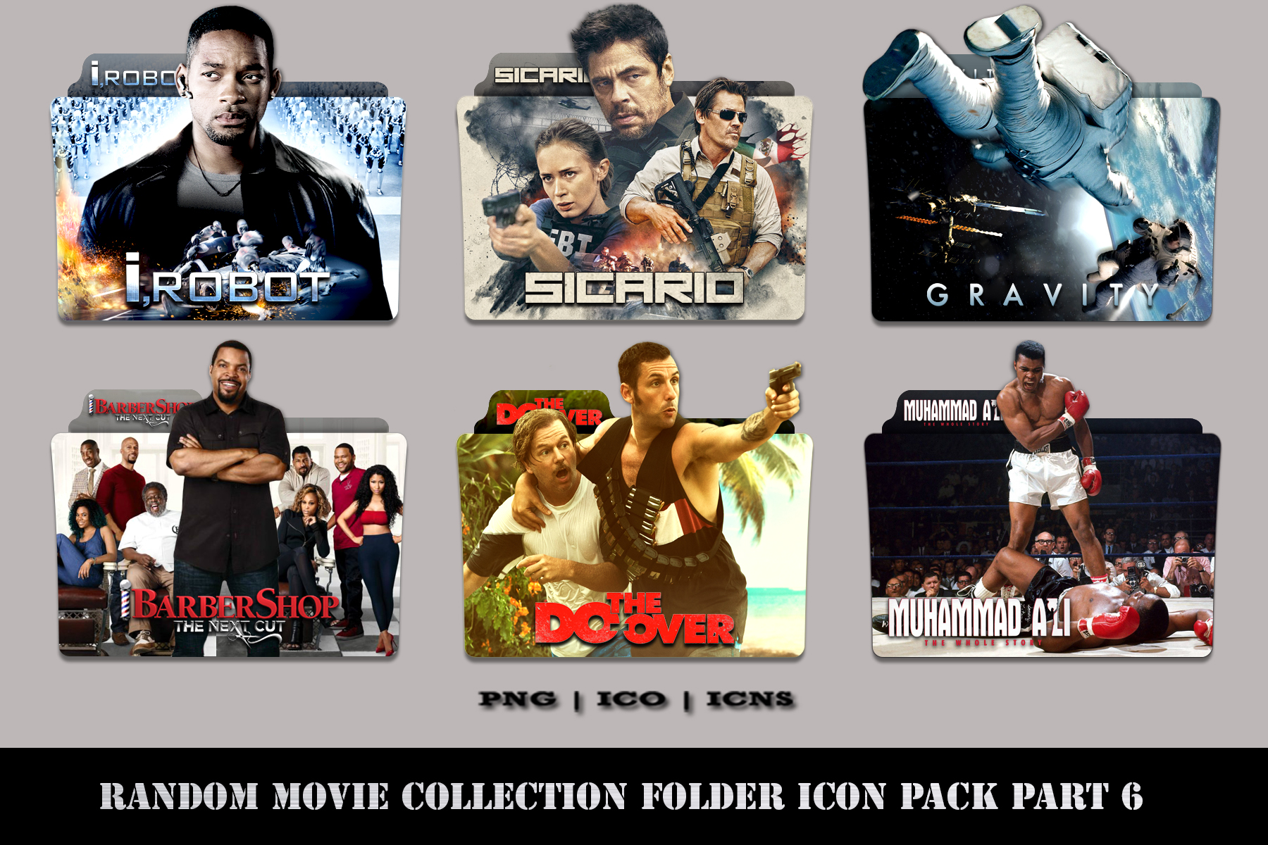 Movie Collection Folder Icon Pack By Bl4CKSL4YER On, 41% OFF