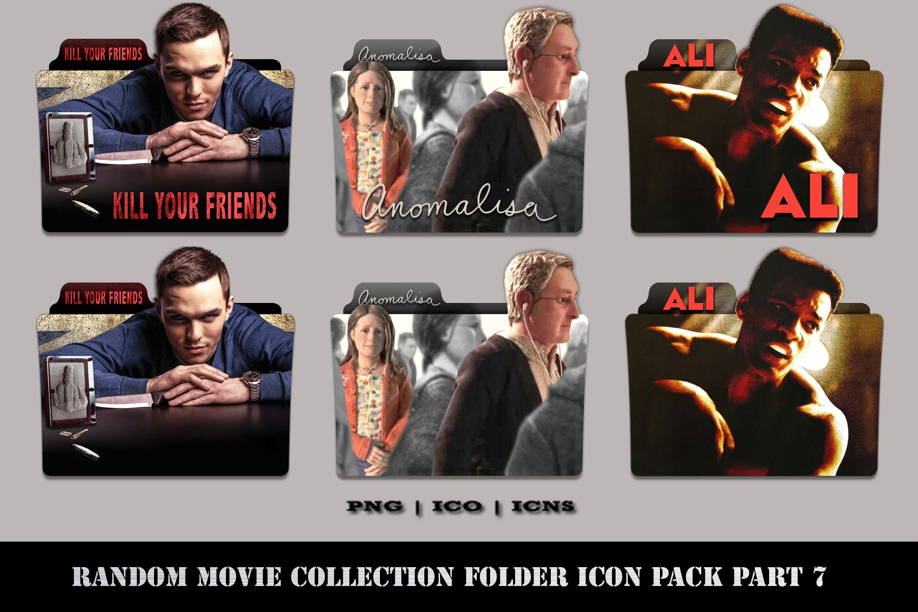 Random Movie Collection Folder Icon Pack Part 7 by Bl4CKSL4YER on ...