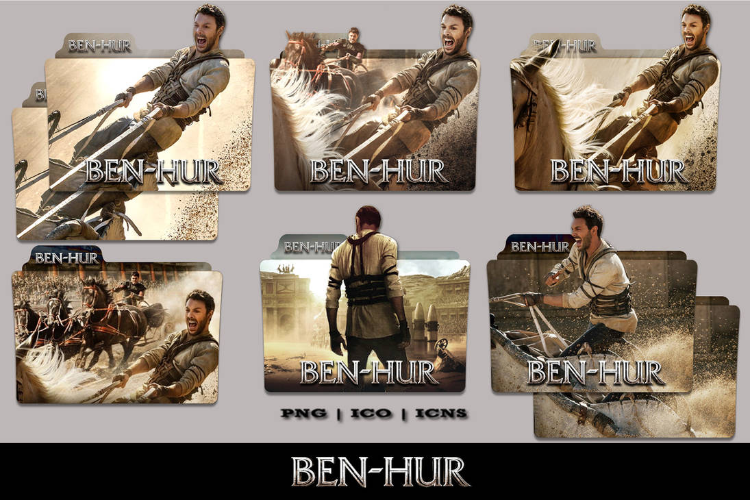 Ben Hur (2016) Folder Icon Pack by Bl4CKSL4YER on DeviantArt