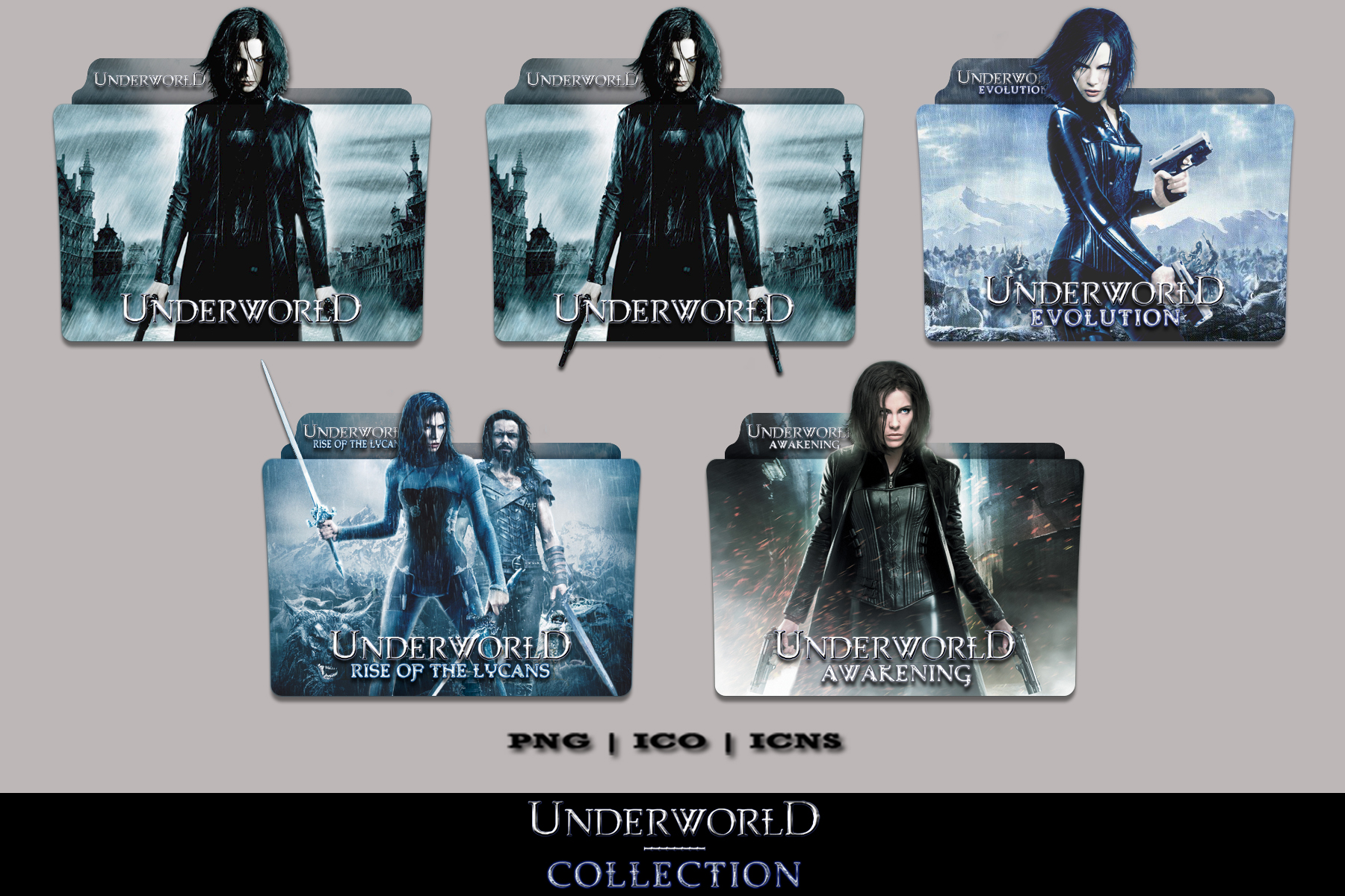 Underworld Collection Folder Icon Pack by Bl4CKSL4YER on DeviantArt