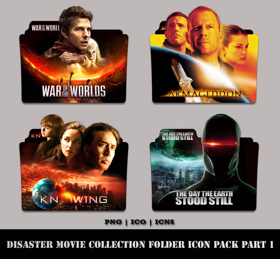 Disaster Movie Collection Folder Icon Pack Part 1 by Bl4CKSL4YER on DeviantArt