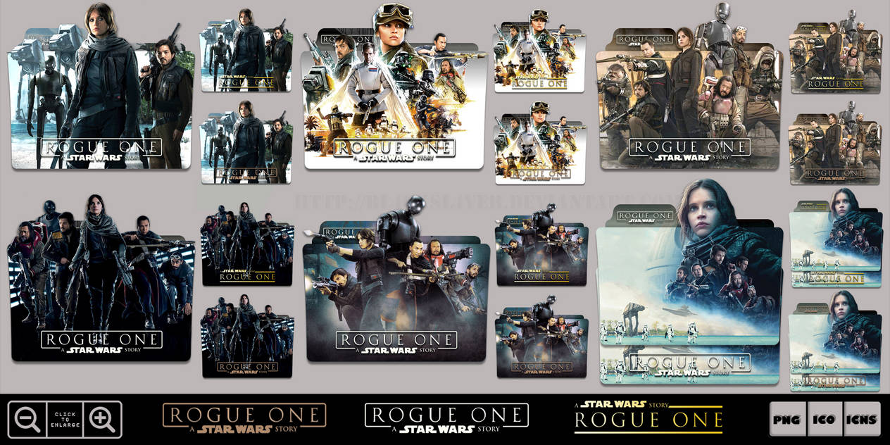 Rogue One - A Star Wars Story (2016) Folder Pack 1 by Bl4CKSL4YER on ...